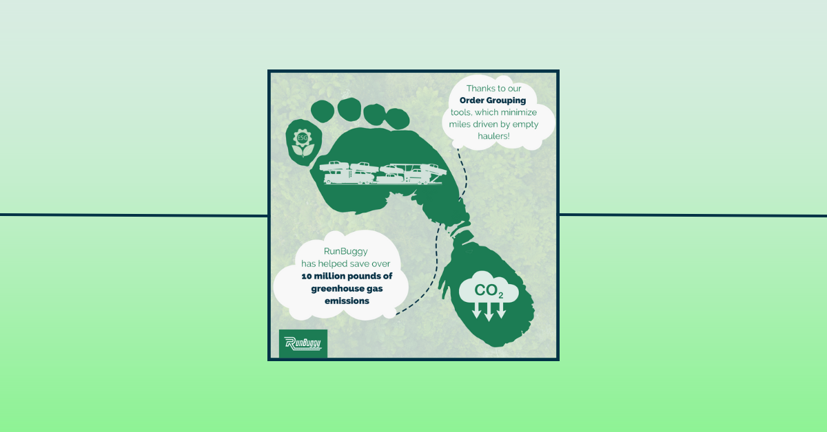 RunBuggy, Helping Reduce Your Carbon Footprint - RunBuggy