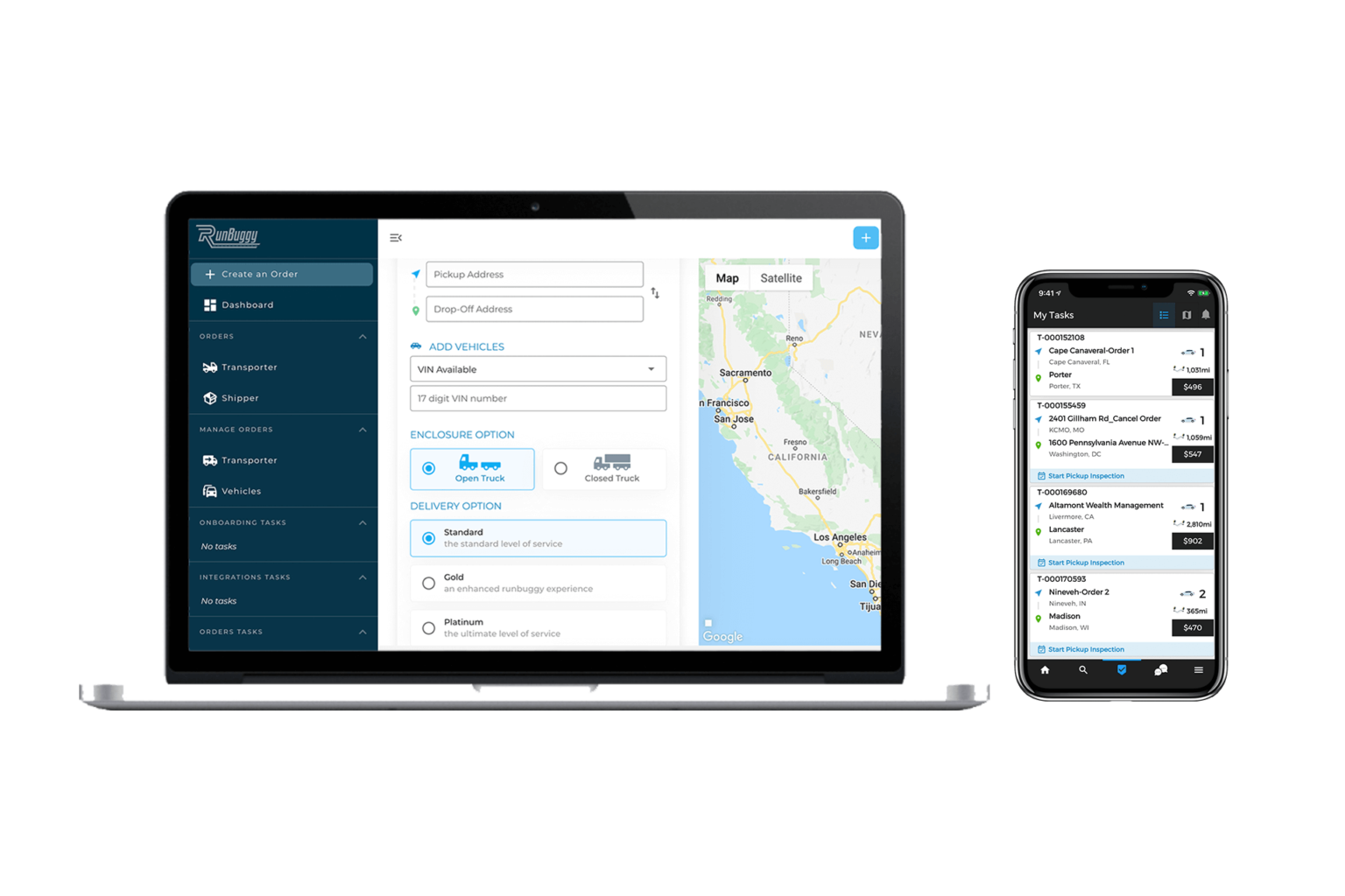 Move Any Car, Anywhere - RunBuggy